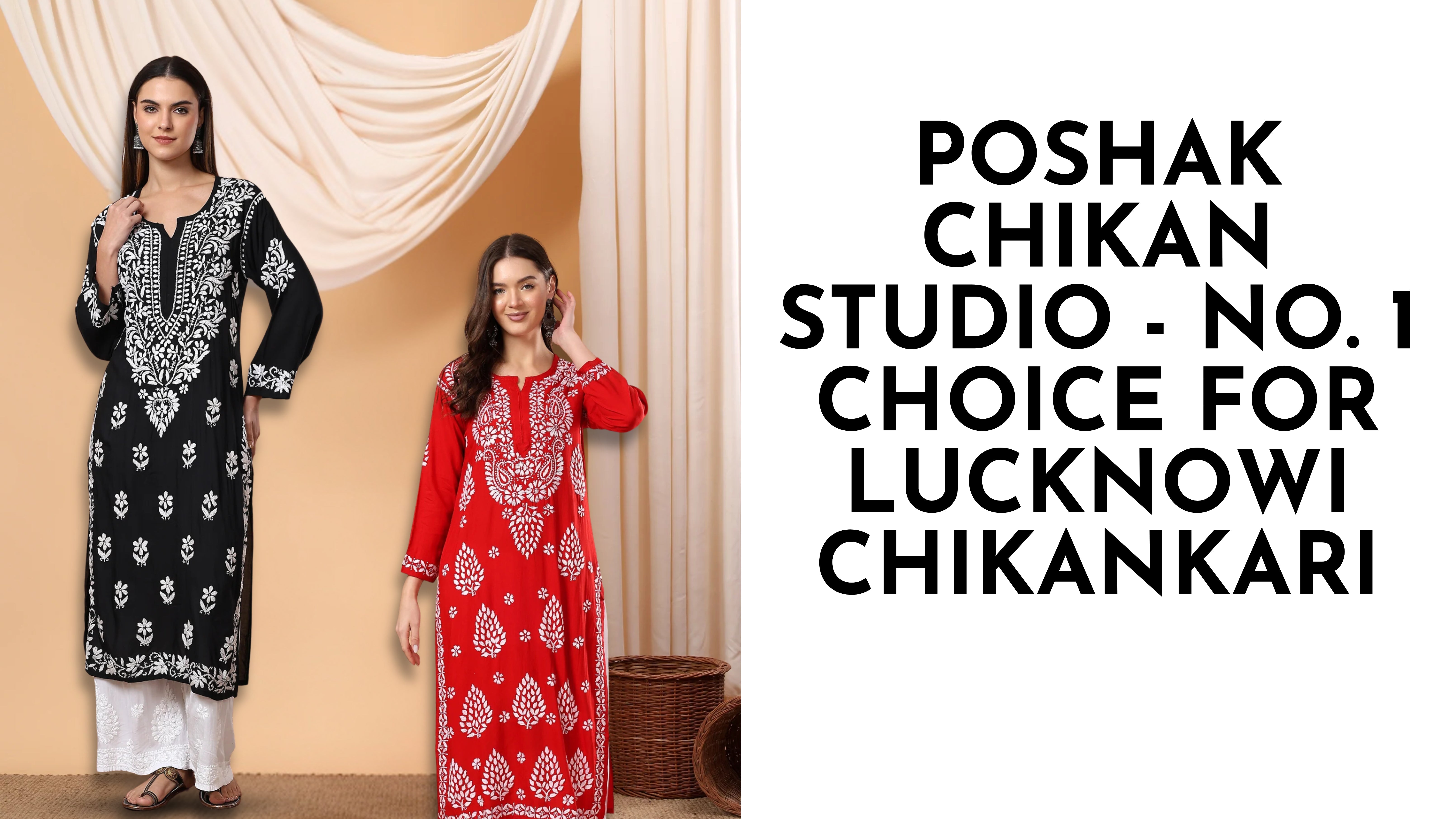 Poshak : India's No.1 Chikankari Clothing Brand – Poshak Chikan Studio